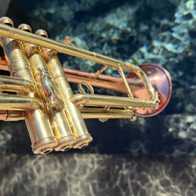 Conn 12B Bb Trumpet with Coprion (Copper) Bell 1947 - Clear | Reverb