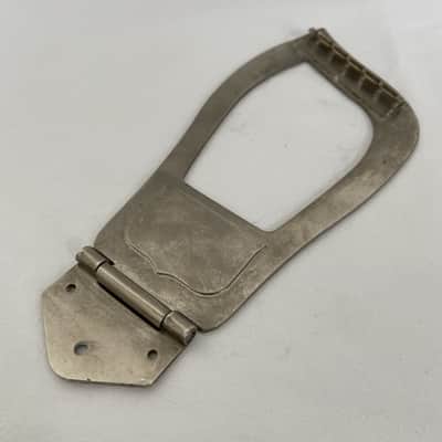 Vintage Nickel Jazz Guitar Trapeze Tailpiece | Reverb