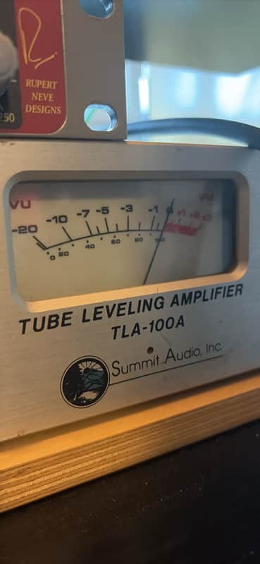 Summit Audio TLA-100A Tube Leveling Amplifier 2010s - Silver | Reverb