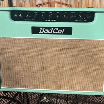 Bad Cat Black Cat 1x12 20W Tube Guitar Combo Amp Seafoam | Reverb