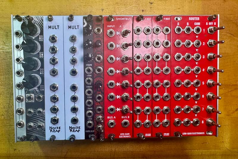 42 HP Aluminum Case Various Passive Eurorack Utility Modules | Reverb