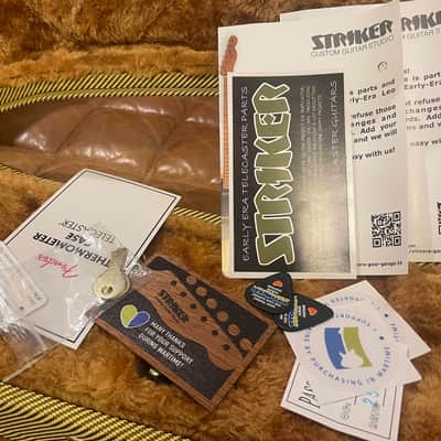 Striker Custom Guitar Studio 1949 fender snake head | Reverb