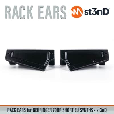 RACK EARS for BEHRINGER 70HP EURORACK CASE SYNTHS (Model-D / | Reverb