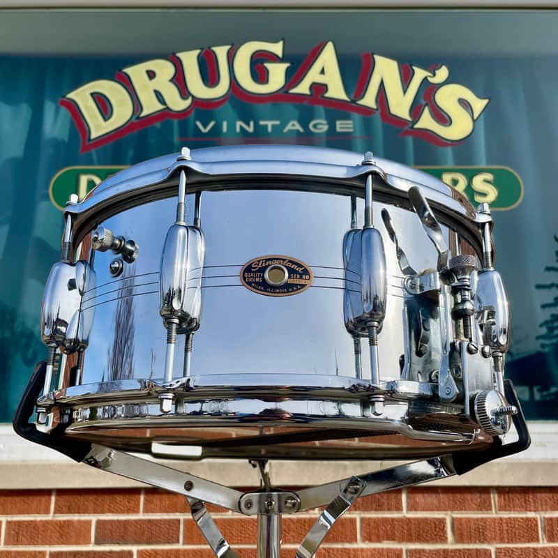 1960s Slingerland 6.5x14 Super Sound King No. 121 Snare Drum | Reverb
