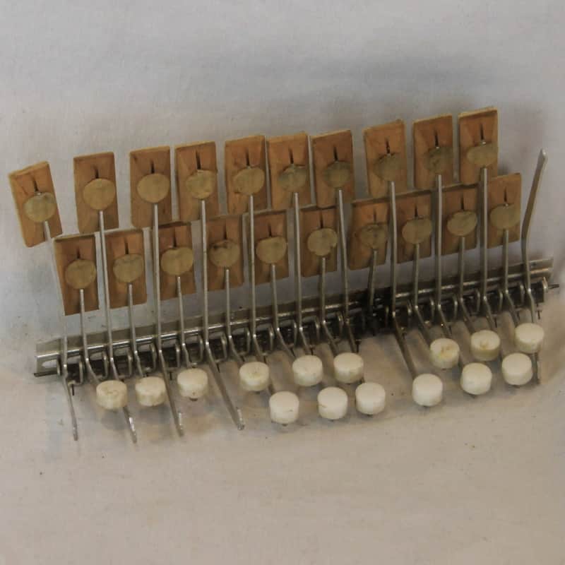 Hohner Accordion Part - Incomplete Key Arms, Buttons, Springs | Reverb