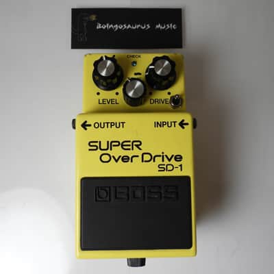 Boss SD-1 Super Overdrive Effects Pedal w/Keeley GE Mod | Reverb
