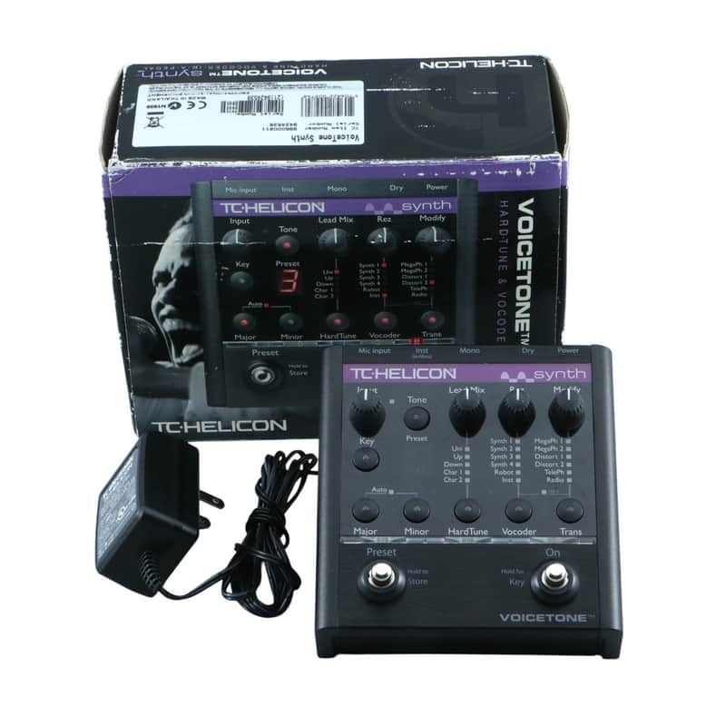 TC Helicon Voicetone Synth Vocal Effects Pedal P-29978 | Reverb