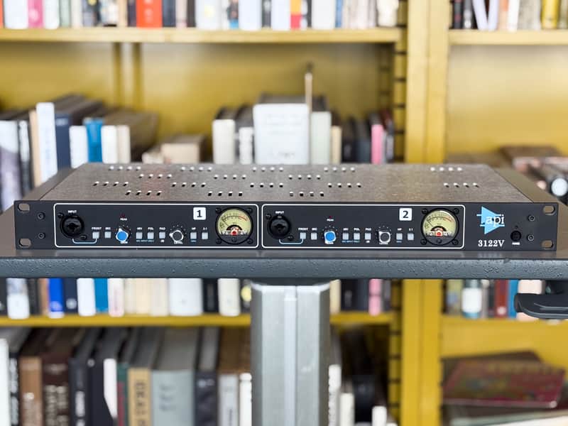 API 3122V 2-Channel Microphone Preamp 2022 - Present - Blue | Reverb