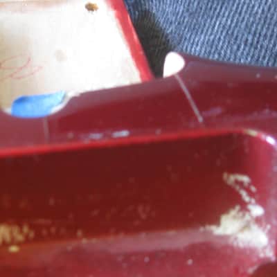 Kramer Focus 2000 Body 1985 ESP made Candy Apple Red | Reverb