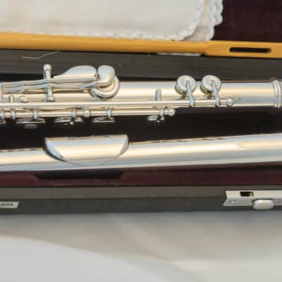 Yamaha YFL-684H (YFL-687H) Professional Flute All Silver, | Reverb
