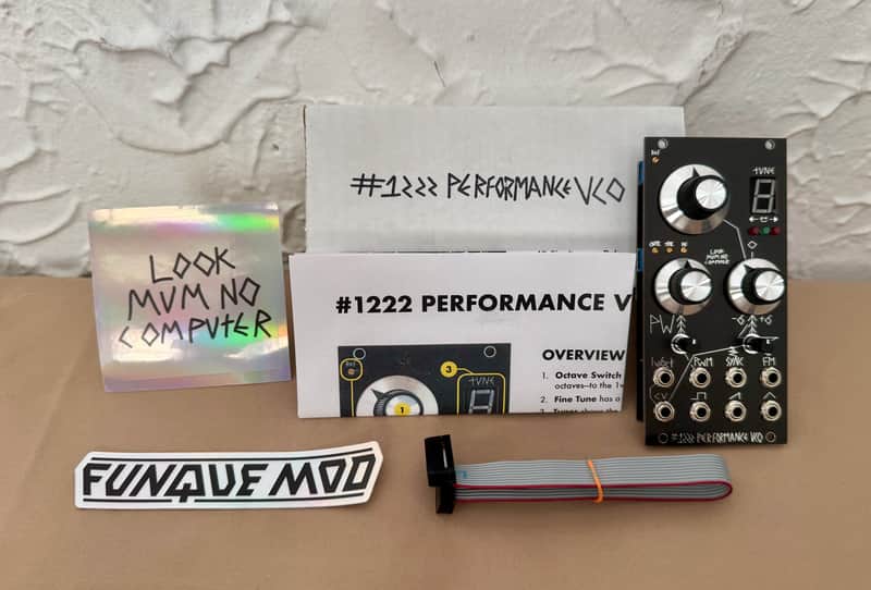 Look Mum No Computer #1222 Performance VCO oscillator module | Reverb