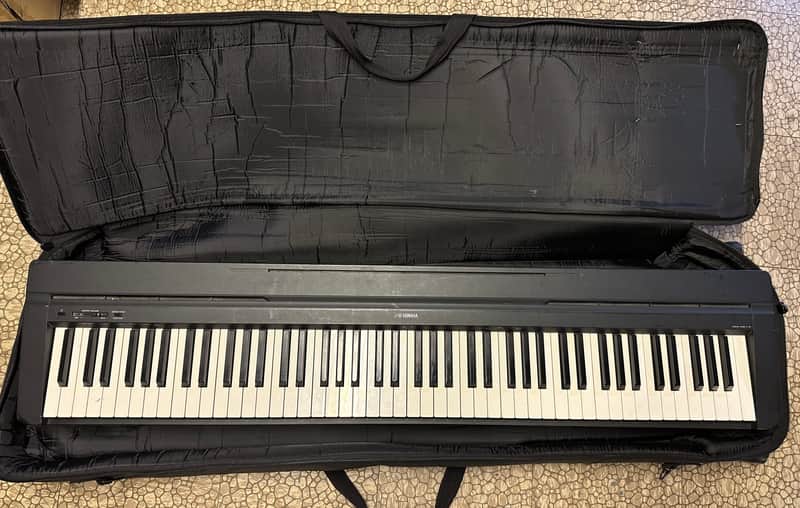 Yamaha P-45 Digital Piano w/ Soft Case 2015 - Present - Black | Reverb
