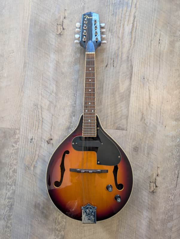 Fender FM52E Sunburst Acoustic/Electric Mandolin | Reverb