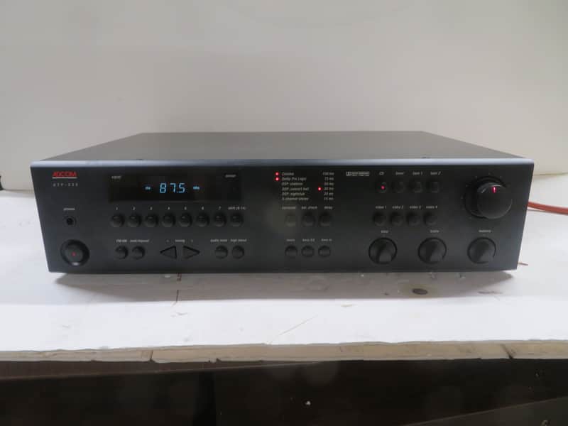 Adcom GTP 550 late 80's - black | Reverb