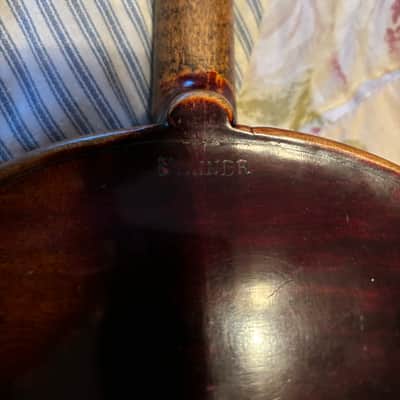 Jacobus Stainer violin 4/4 1900 - Maroon red | Reverb