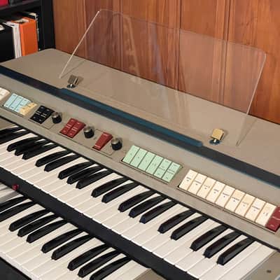 Farfisa Compact Duo Organ Sheet Music Rack - Clear Plexiglass | Reverb
