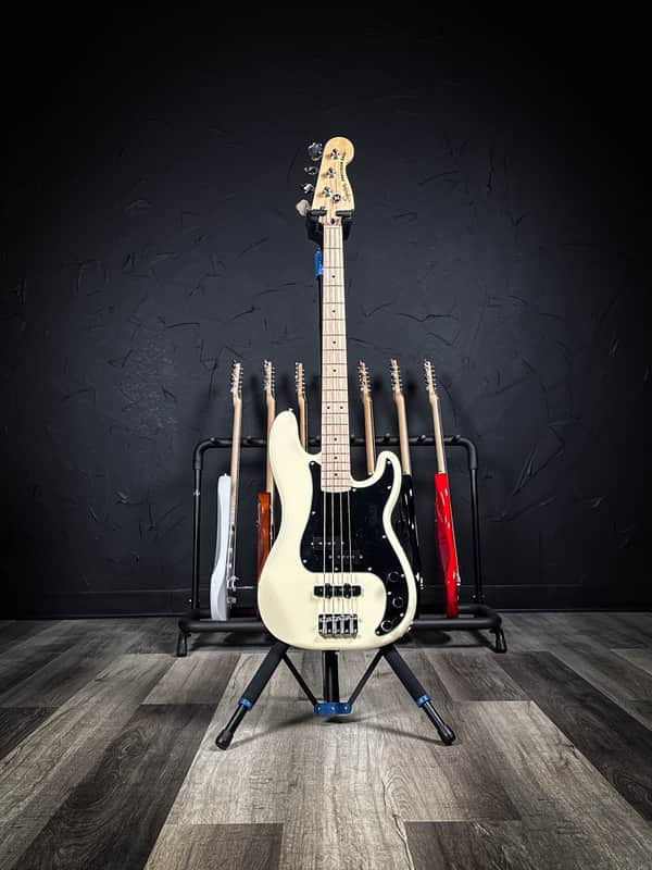Squier Affinity Precision Bass PJ - Olympic White | Reverb