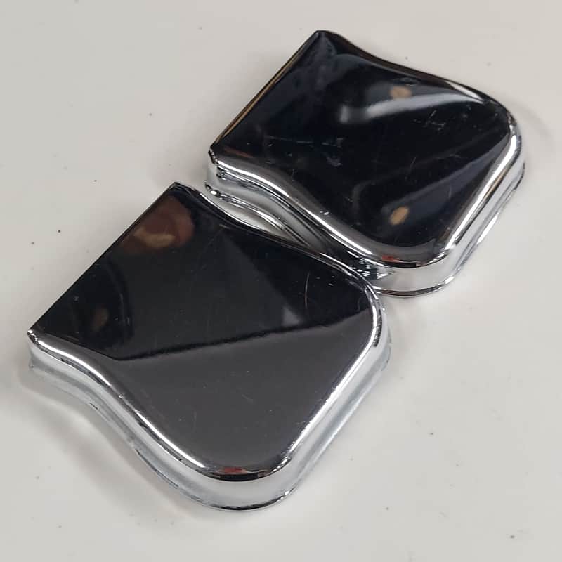 2000's Fender Two Reissue Telecaster Bridge Covers (M-402) | Reverb