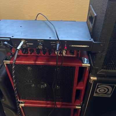Tom Scholz Bass Rockman with rock mount and power supply | Reverb