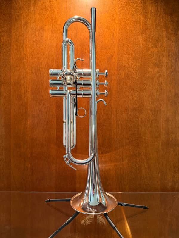 Schilke B2 Bb Trumpet- Silver plate | Reverb