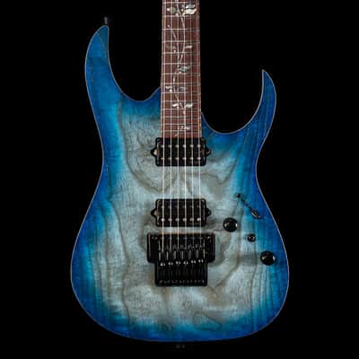 Ibanez J Custom RG8620AH - Ghost Fleet Blue | Reverb