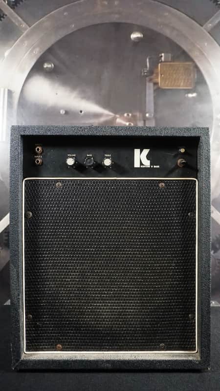 Vintage Kustom V Bass Combo Amplifier – Serviced & Working | Reverb