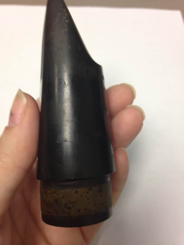Babbitt Supreme Bass Clarinet Mouthpiece Vintage Black | Reverb Latvia