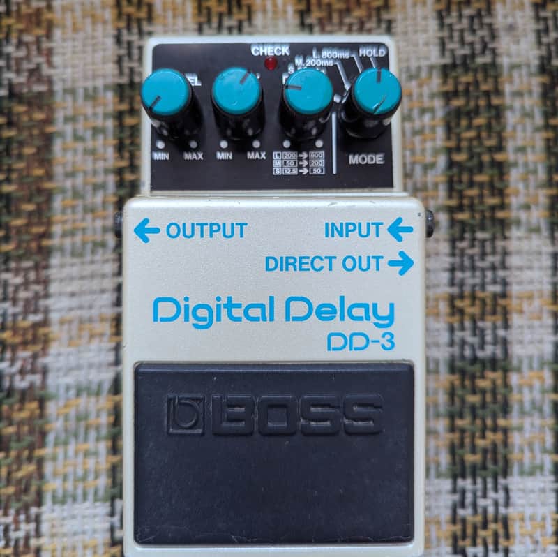 Boss DD-3 Digital Delay Long Chip Made in Japan 1987 | Reverb