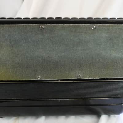 8252 - Black International Detroit Piano Accordion LMMM 41 | Reverb