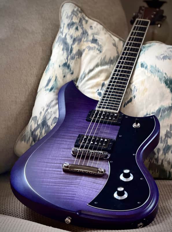 Dunable Yeti - Satin Purple Sparkle USA Custom Shop | Reverb