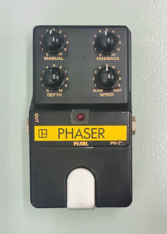 Pearl PH-03 Phaser 1980s Black | Reverb