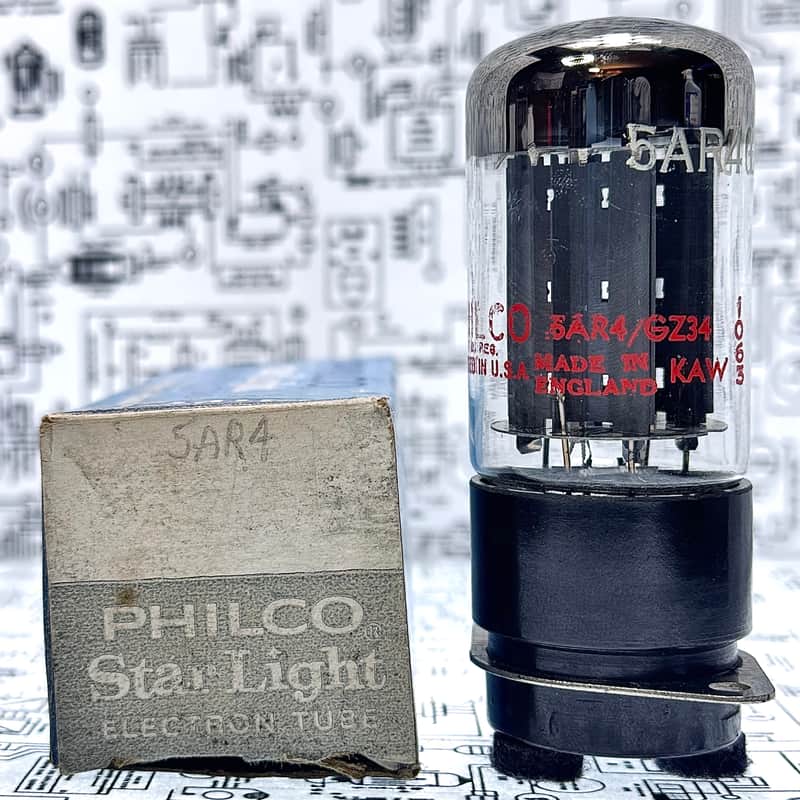 Mullard (Philco) 5AR4 GZ34 Blackburn f32 1966 - Tested | Reverb UK