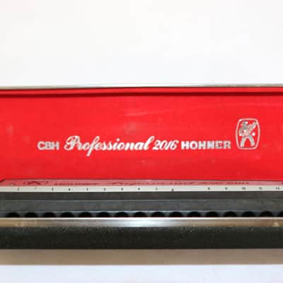 Hohner Professional 2016 CBH Chromatic Harmonica - Original | Reverb