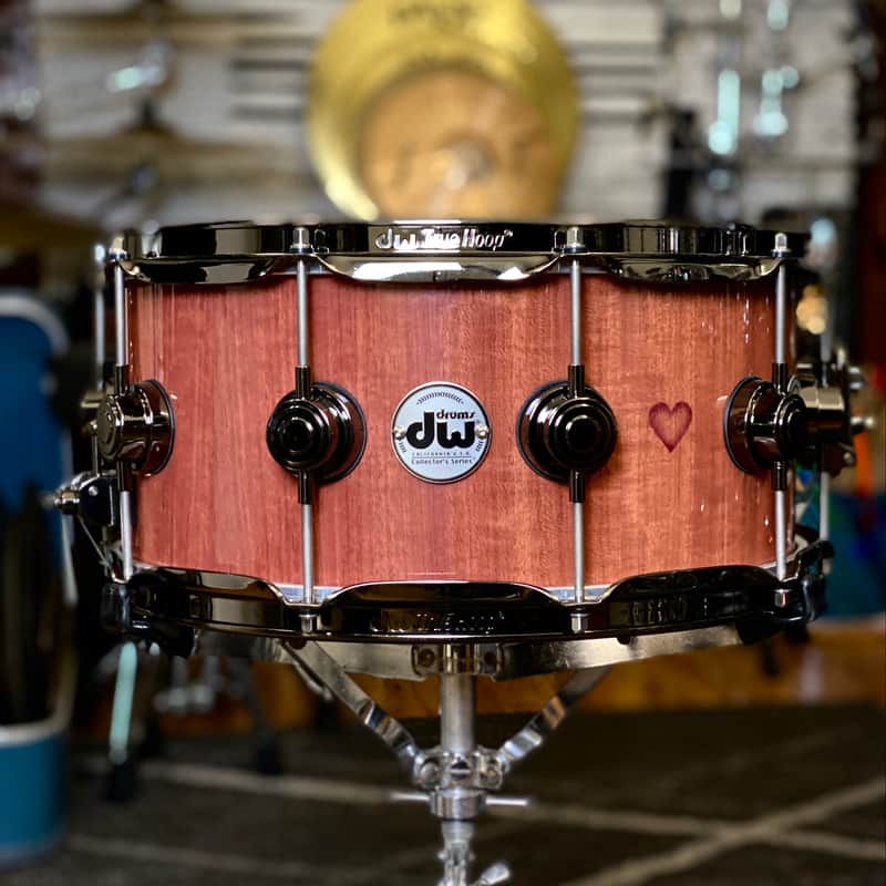 DW Collector’s Series 6.5x14 Purpleheart Wood Snare Drum - | Reverb