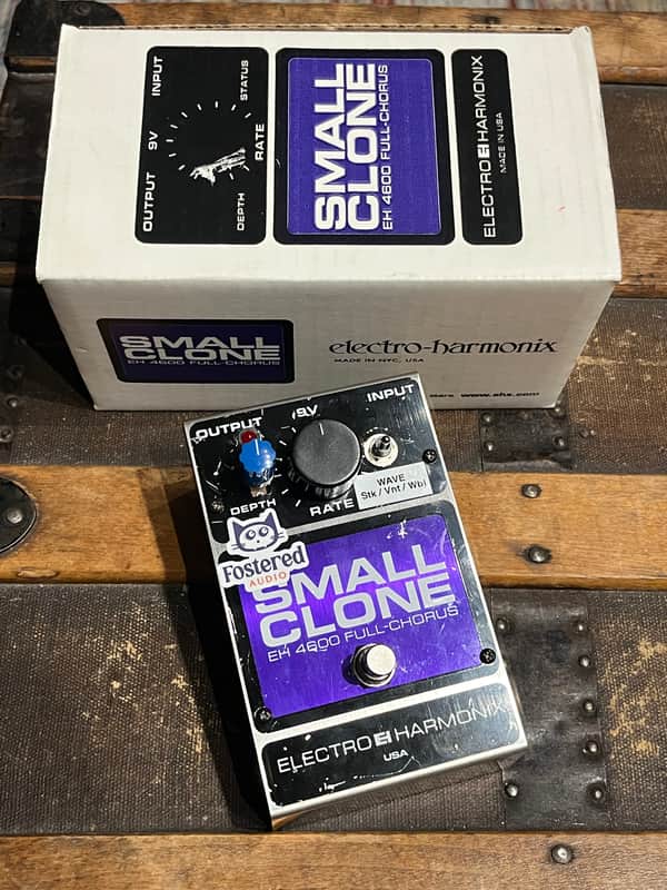 Electro-Harmonix (Mods! Depth & Wave) Small Clone Full-Chorus | Reverb