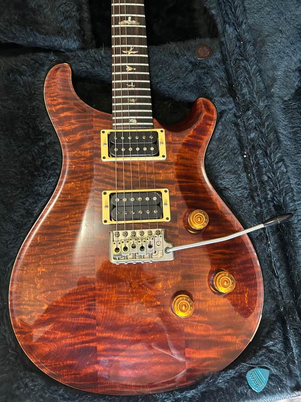 PRS CE-24 10-Top with Bird Inlays 1997 - Tiger | Reverb