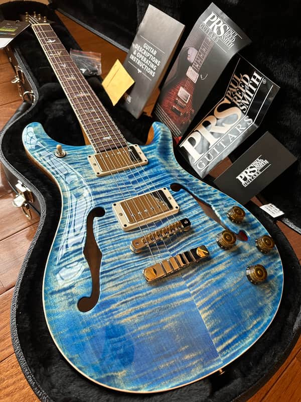 2025 PRS McCarty 594 Hollowbody II - Faded Blue Jean | Reverb UK