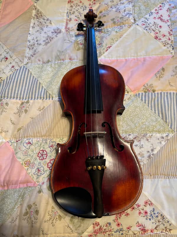 Jacobus Stainer violin 4/4 1900 - Maroon red | Reverb