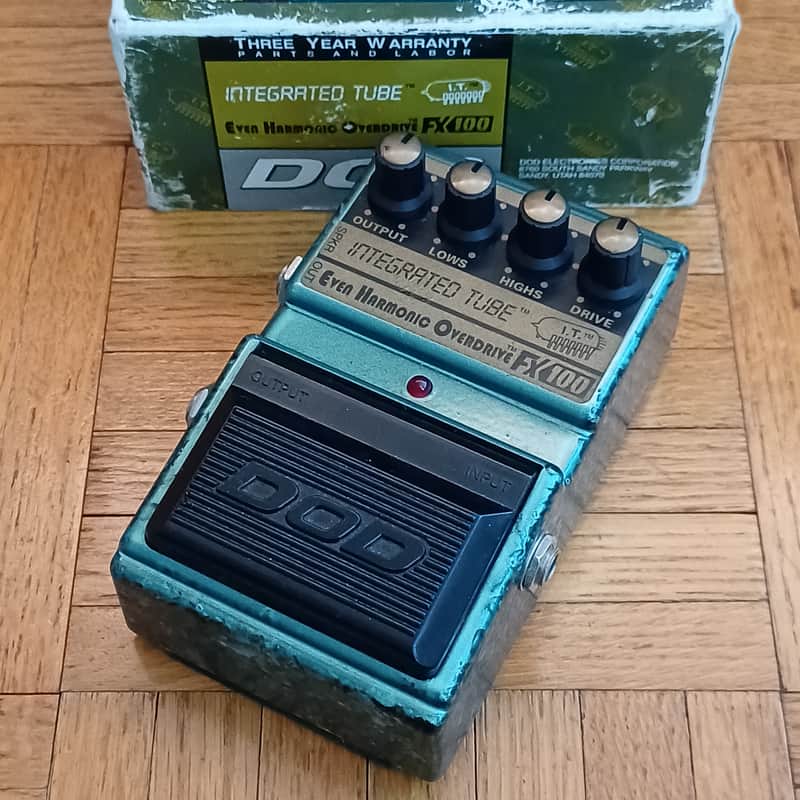 DOD FX100 Integrated Tube Even Harmonic Overdrive | Reverb Australia