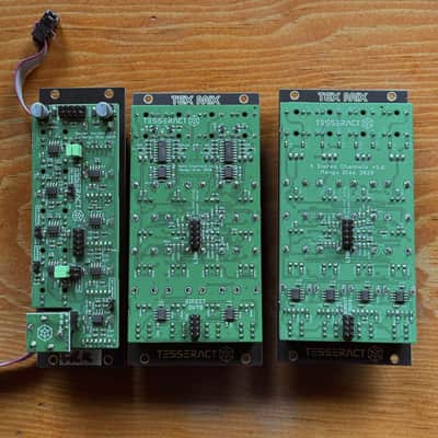 Tesseract Tex Mix mixer - Master Section + 4 Mono + 4 Stereo | Reverb