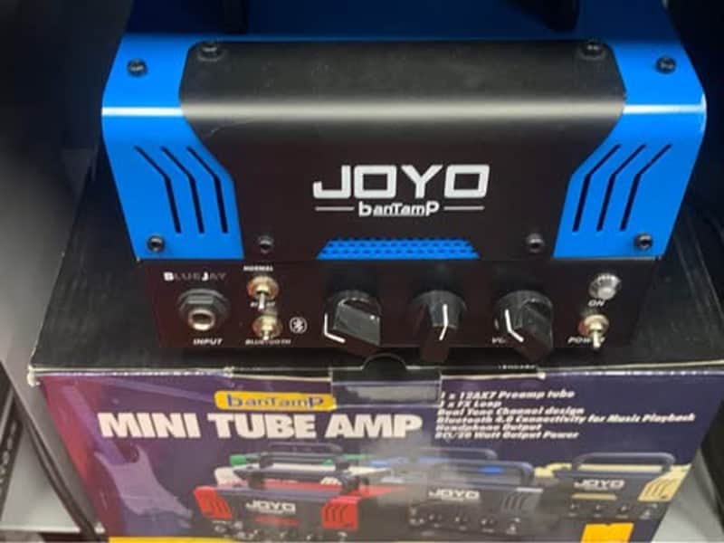 Joyo BanTamP Bluejay 20-Watt Tube Guitar Head 2010s - Blue | Reverb