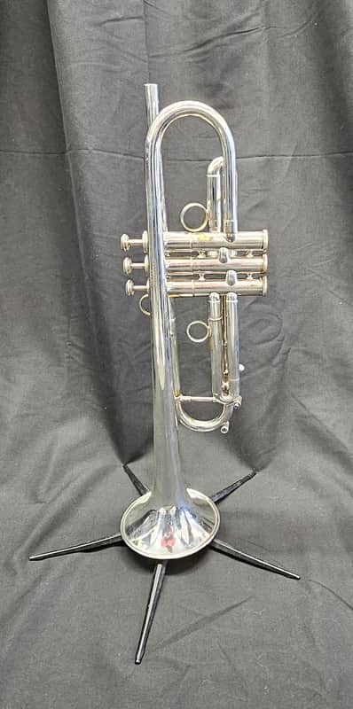 Blackburn Bb Trumpet (SN:123) Silver Plated | Reverb
