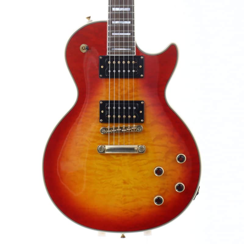 Epiphone Prophecy Les Paul Custom Plus GX Heritage Cherry | Reverb