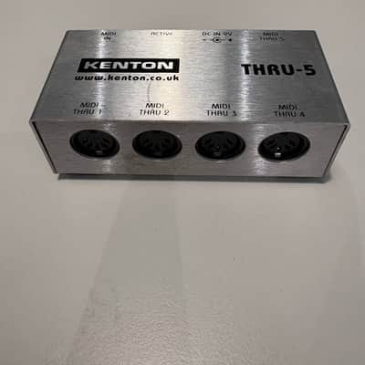 Kenton THRU-5 MIDI Splitter — Excellent, Complete w/ Box & | Reverb