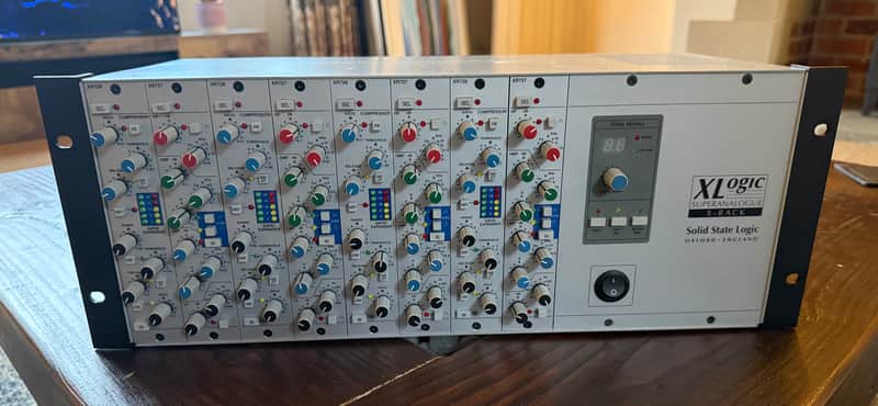 Fully loaded Solid State Logic X-Rack with STEREO EQ and | Reverb