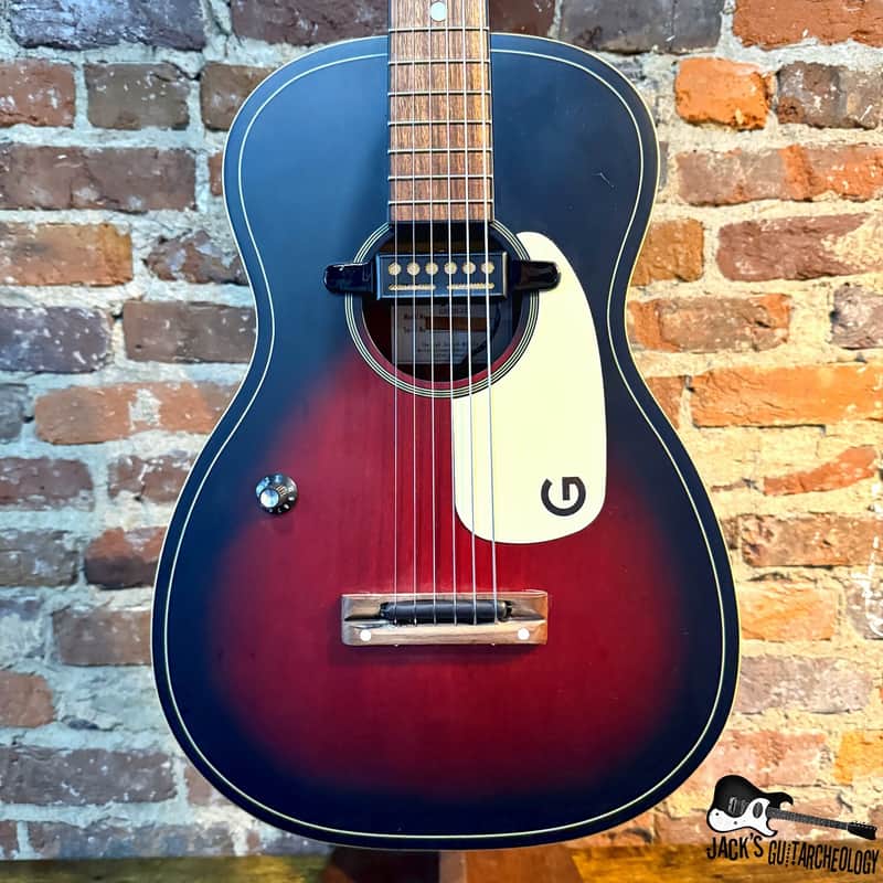 11-06 Gretsch Jim Dandy Parlor Rubber Bridge Acoustic Guitar- | Reverb