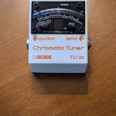 Boss TU-3S Chromatic Tuner 2016 - Present - White | Reverb