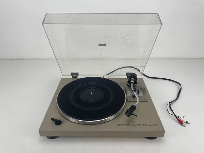 Pioneer Stereo Turntable PL-512 with Excel Es70s cartridge - | Reverb