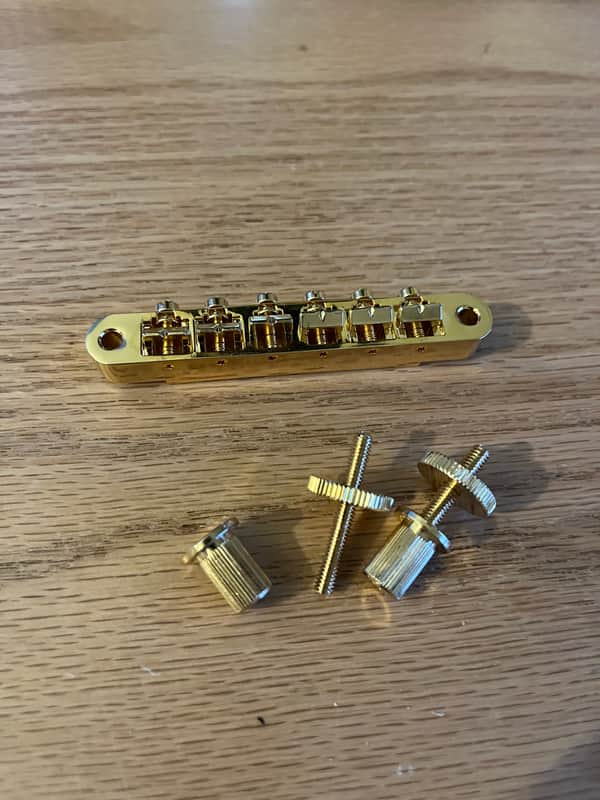 Epiphone B2 ABR-1 style bridge - Gold | Reverb