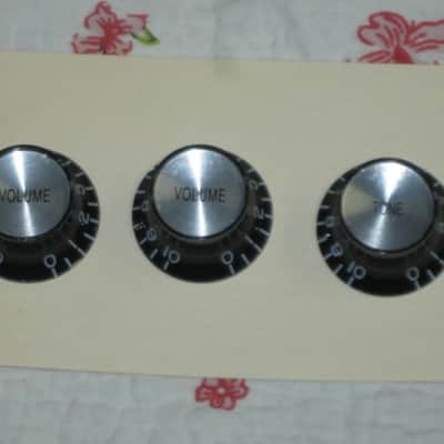 THREE new A+ genuine Gibson Knobs (Two Volume & One Tone) | Reverb